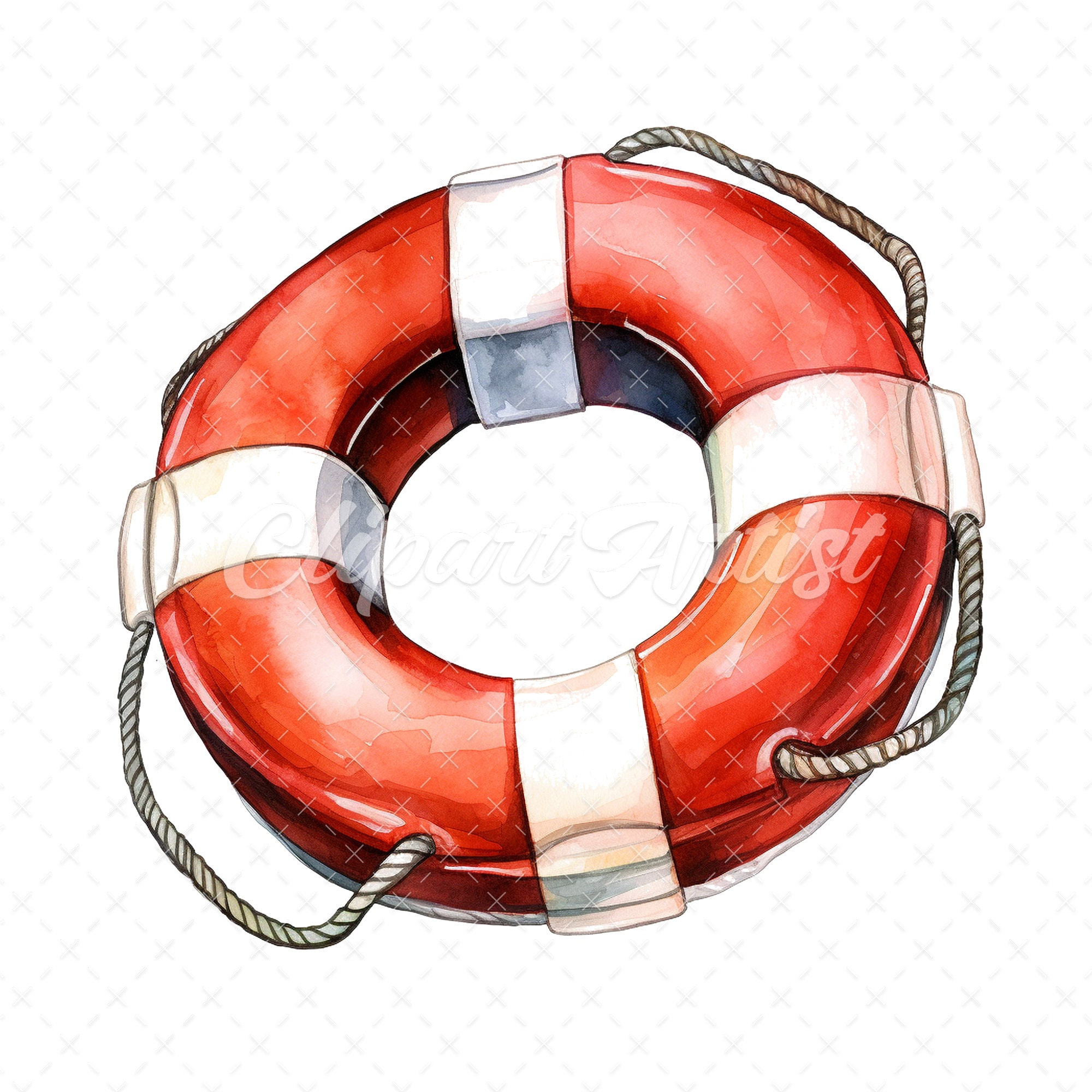 20 High-quality Lifebuoy Clipart Lifebuoy Digital Watercolor JPG ...