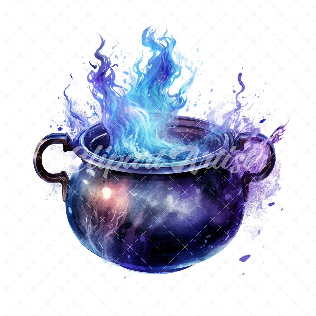 28 High-quality Wizard Cauldrons Clipart - Wizard Cauldrons Digital ...