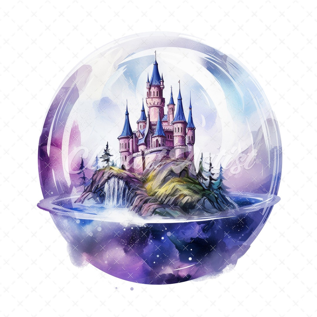 20 High-quality Castle Crystal Balls Clipart Castle Balls Digital ...