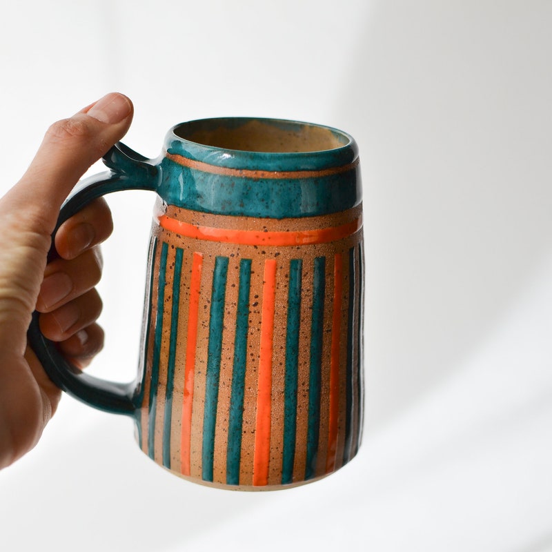 Ceramic Beer Stein - Etsy