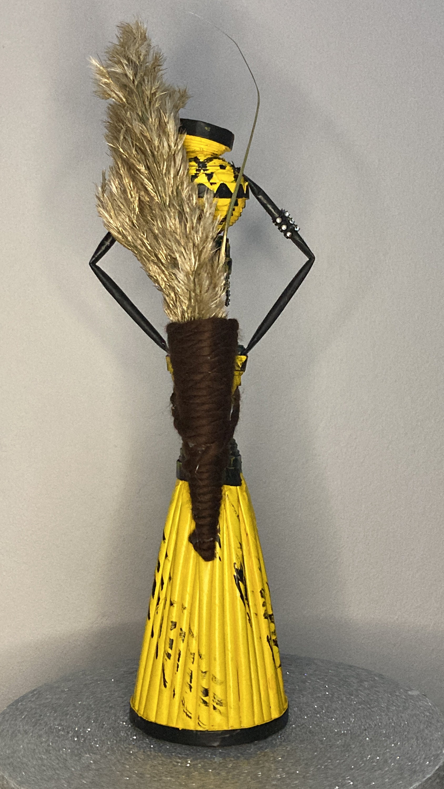 African Statue, African Dolls, African Woman Decor, Paper Satute ...