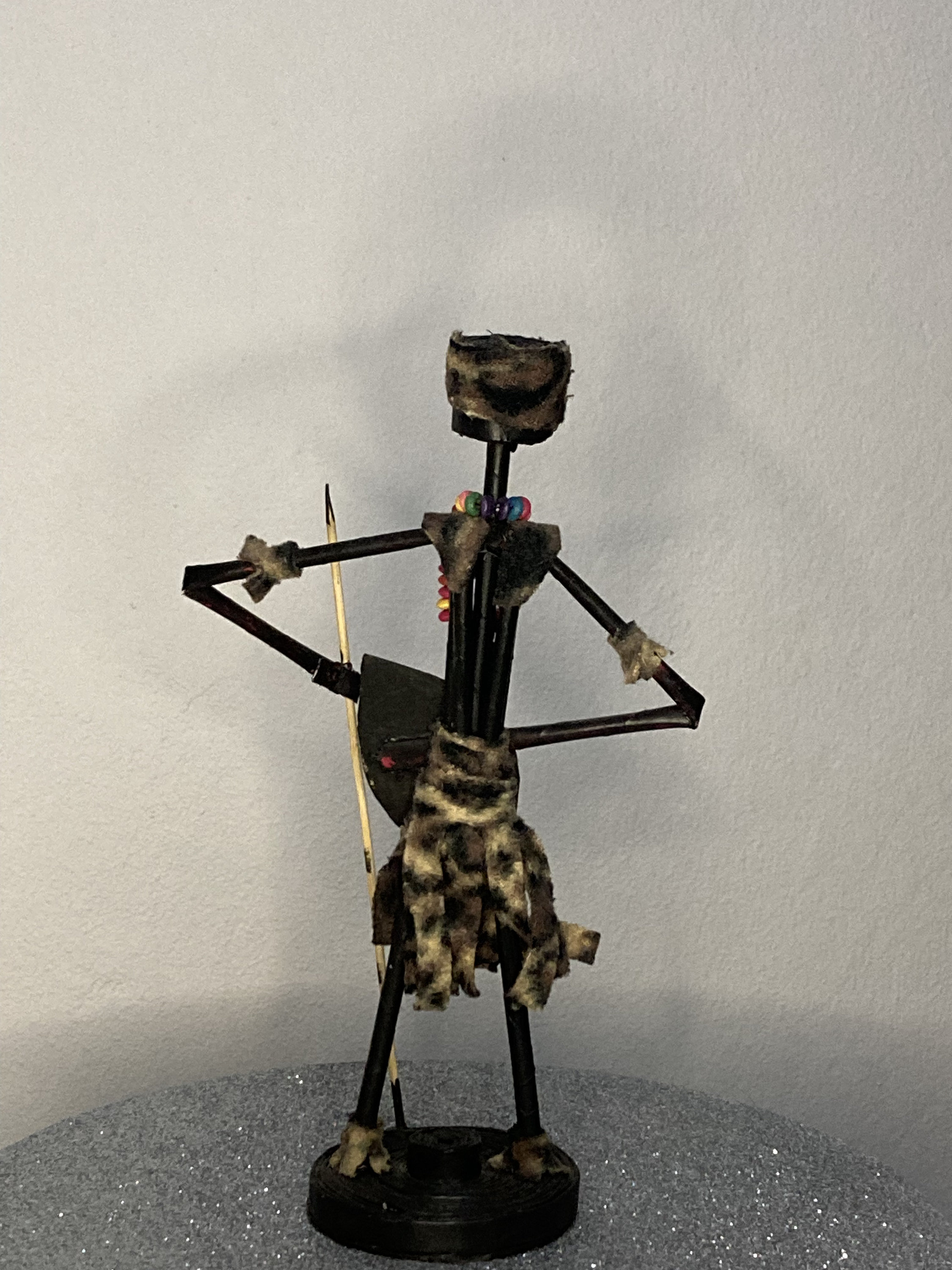 African Statue, African Dolls, African Woman Decor, Paper Satute ...