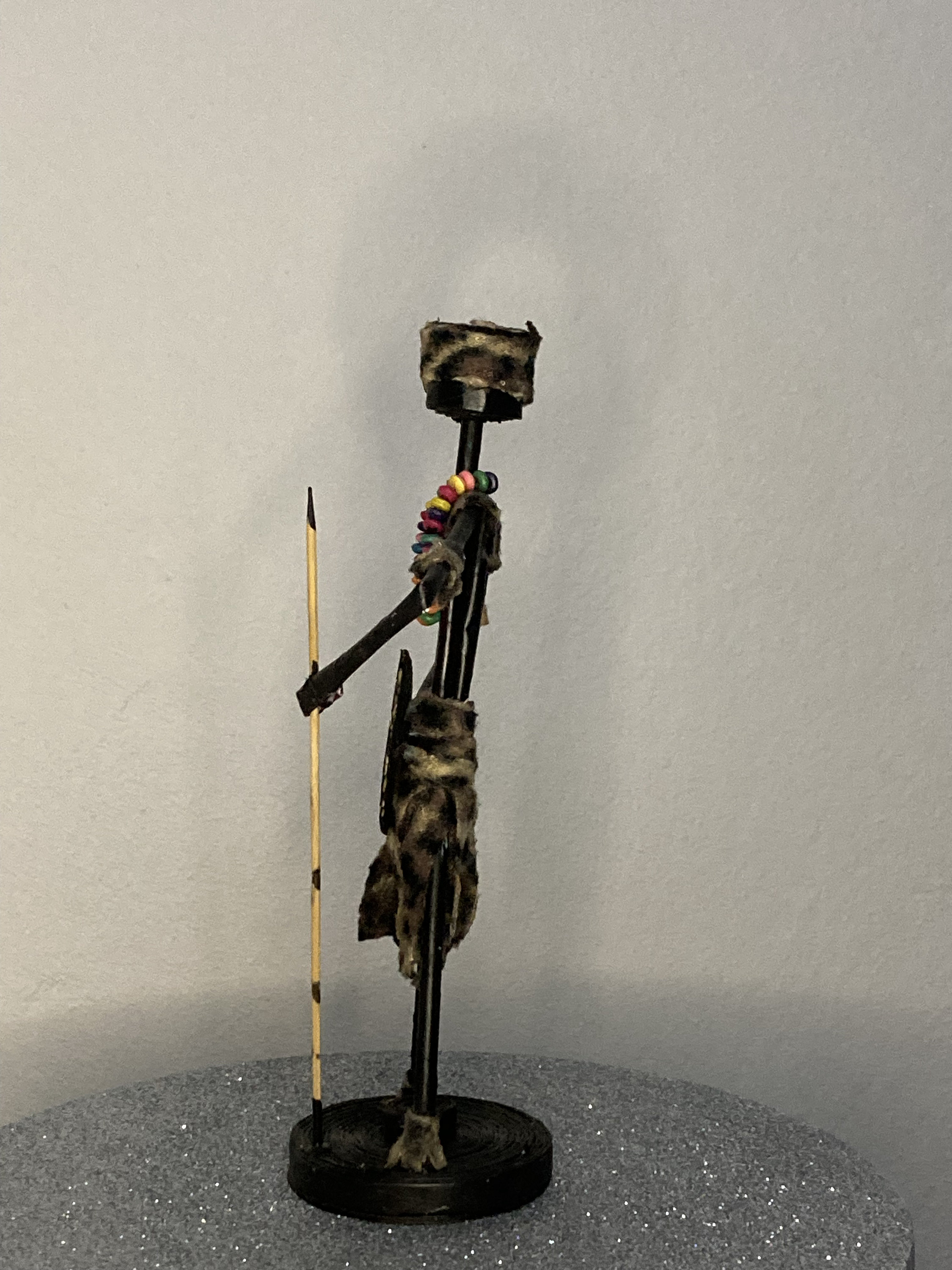 African Statue, African Dolls, African Woman Decor, Paper Satute ...