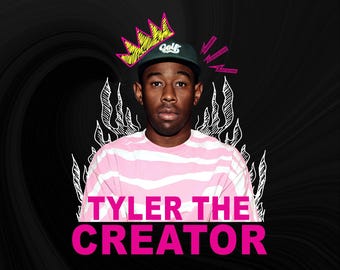 Vintage Tyler the Creator Png, Tyler the Creator Rap Singer Digital ...