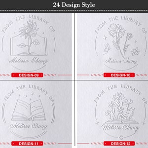 Personalized Book Embosser, Book Stamp, Custom Embosser , Library ...