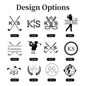 Golf Ball Stamp Personalized, Custom Ball Golf Stamp, Logo/name ...