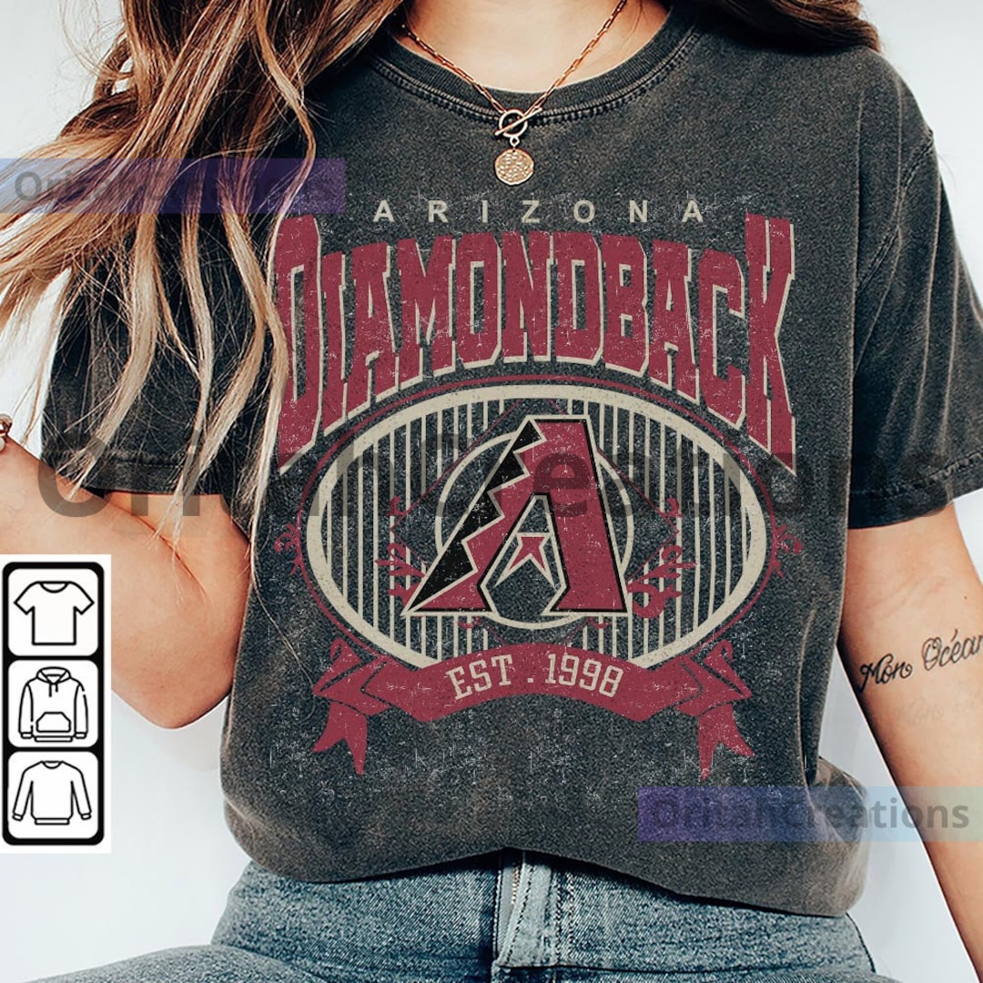 90s Vintage Arizona Diamondback Shirts Arizona Baseball - Etsy