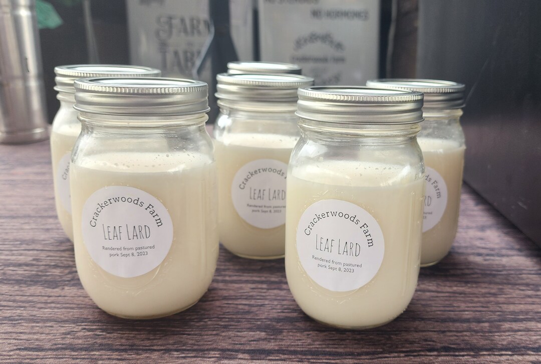 Highest Quality Pastured Pure Pork Leaf Lard - Etsy