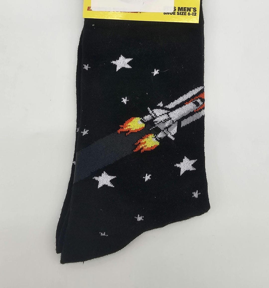 Rocket Ship Socks - Etsy