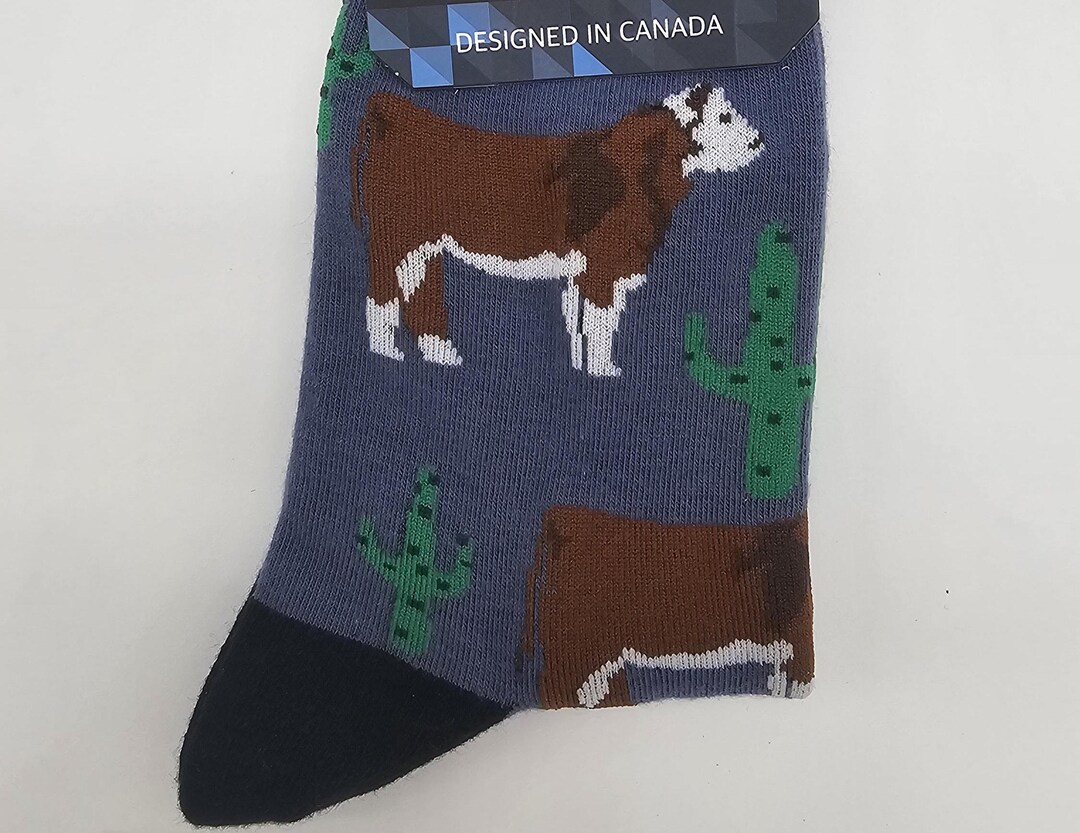 Cow Socks - Etsy