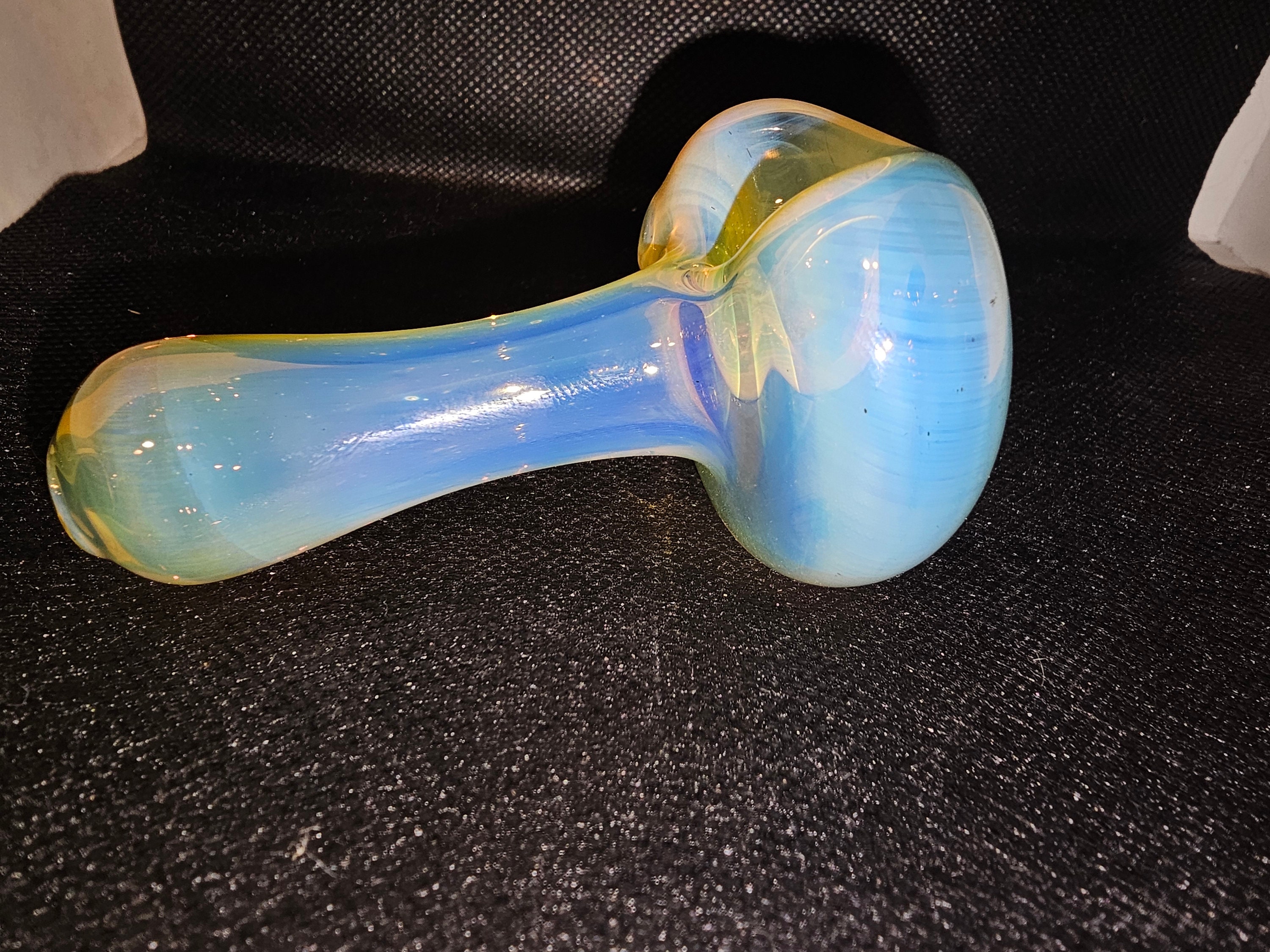 Fumed Glass Piece - Etsy