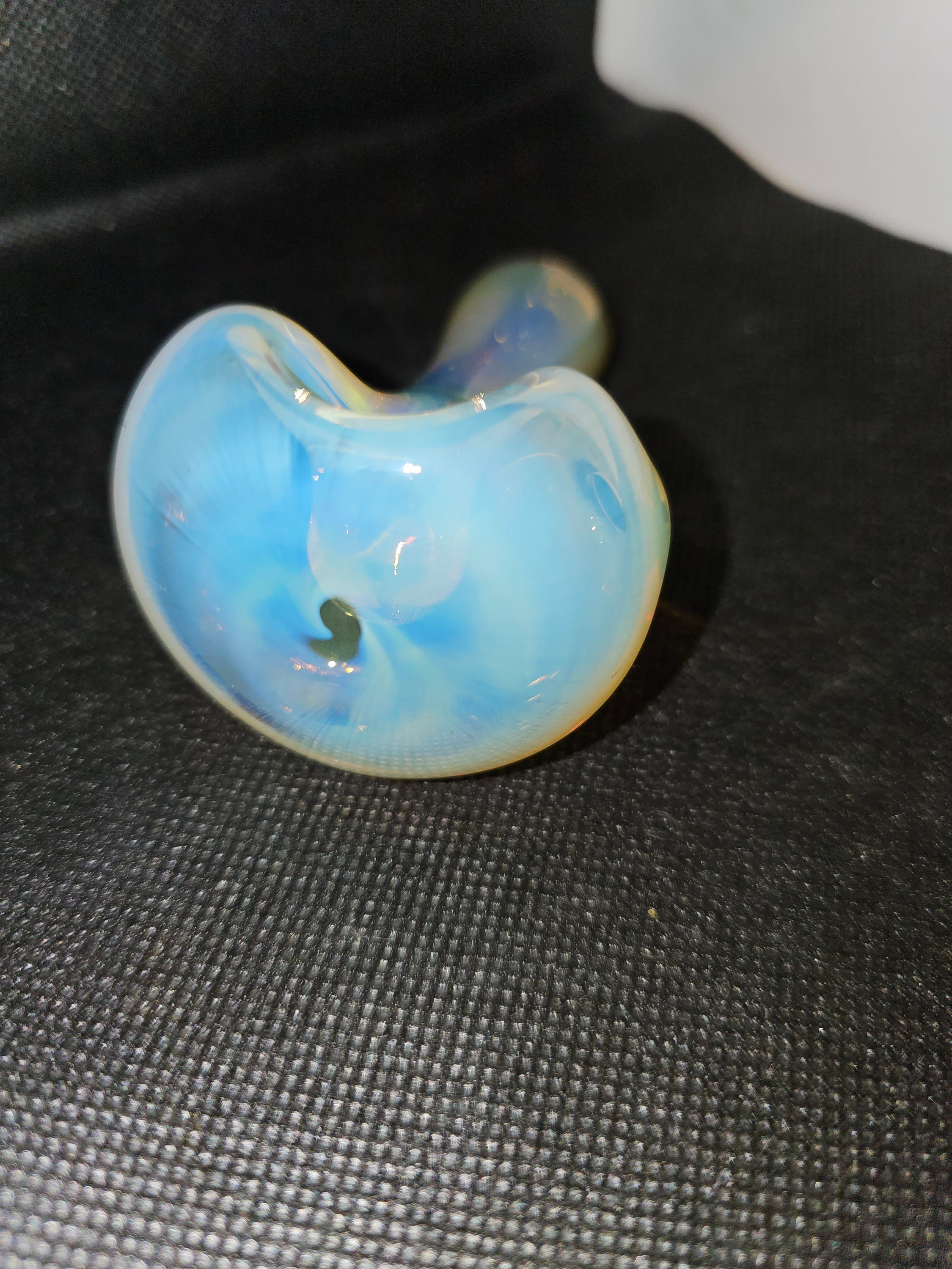 Fumed Glass Piece - Etsy