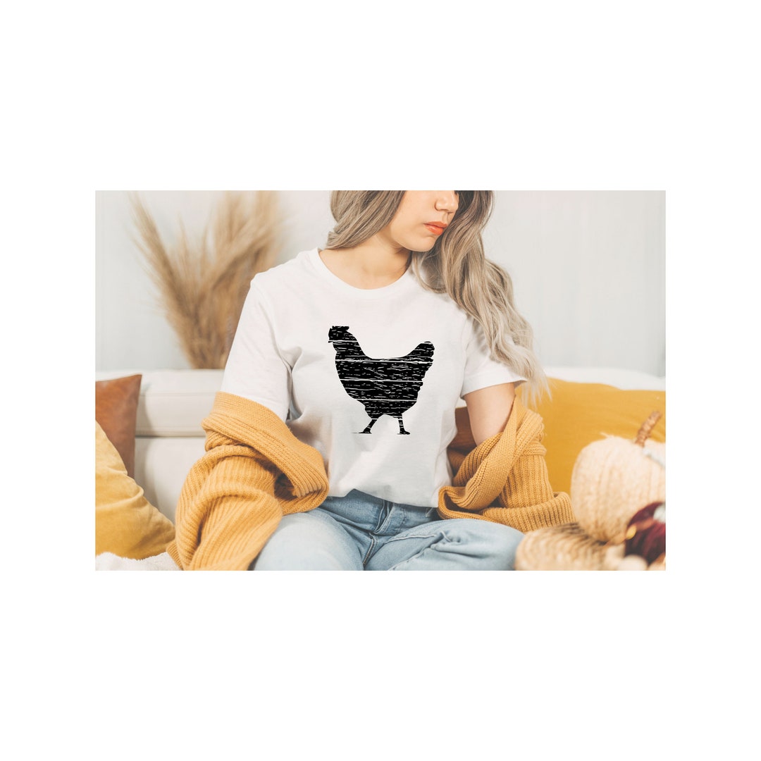 Chicken Shirt Funny Chicken T Shirt Chicken Tee Shirts Women Chicken ...