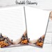 Halloween Printable Stationery, Printable Writing Paper With Cute ...