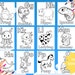 Animal Alphabet Coloring Pages, Printable ABC Animal Coloring Book ...