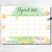 Editable April 2025 Calendar With an Easter Background, Happy Easter ...