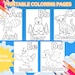 Animal Alphabet Coloring Pages, Printable ABC Animal Coloring Book ...