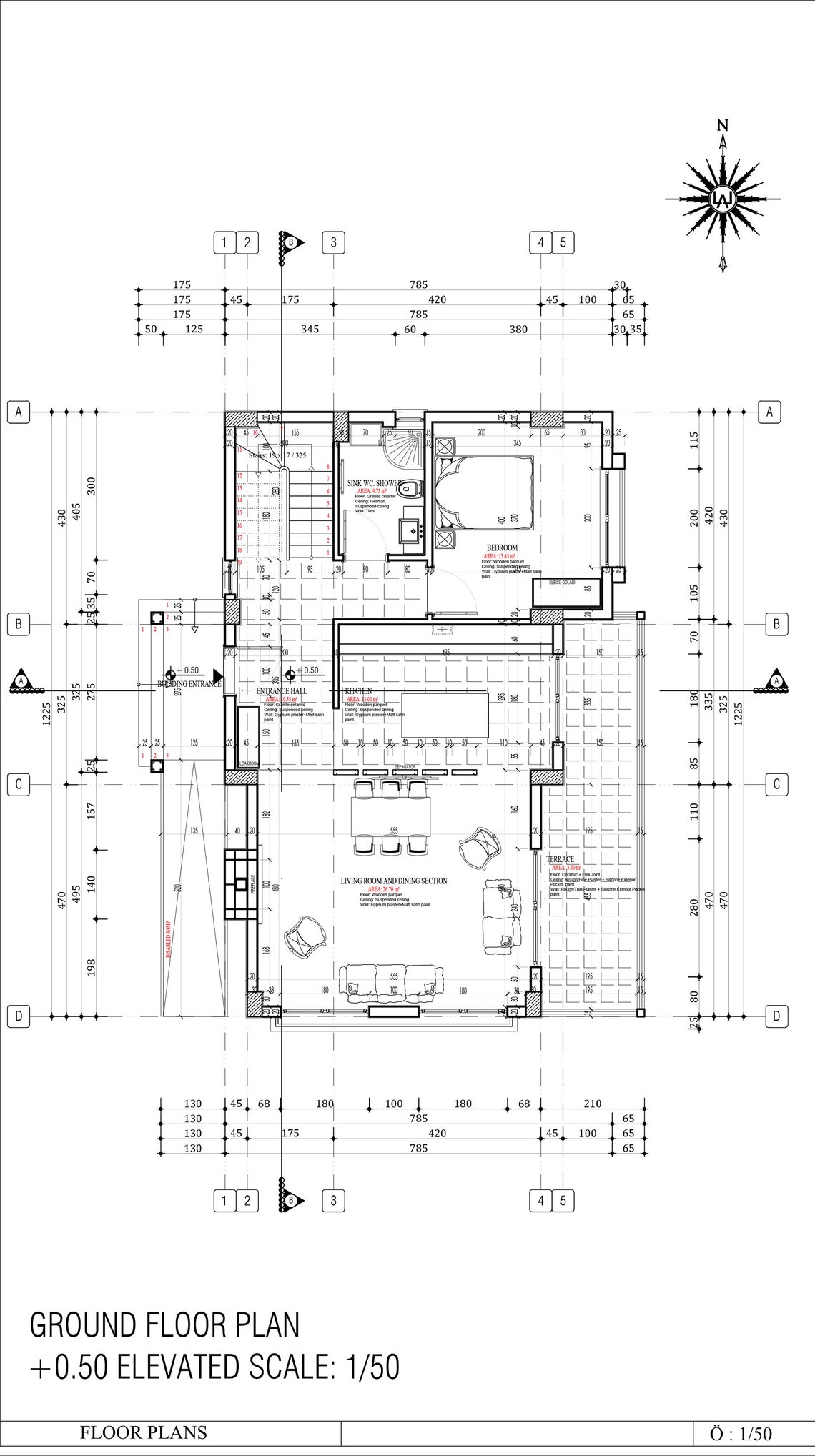 Modern House Design I Two Story Villa House Plan I House Plan 4 ...