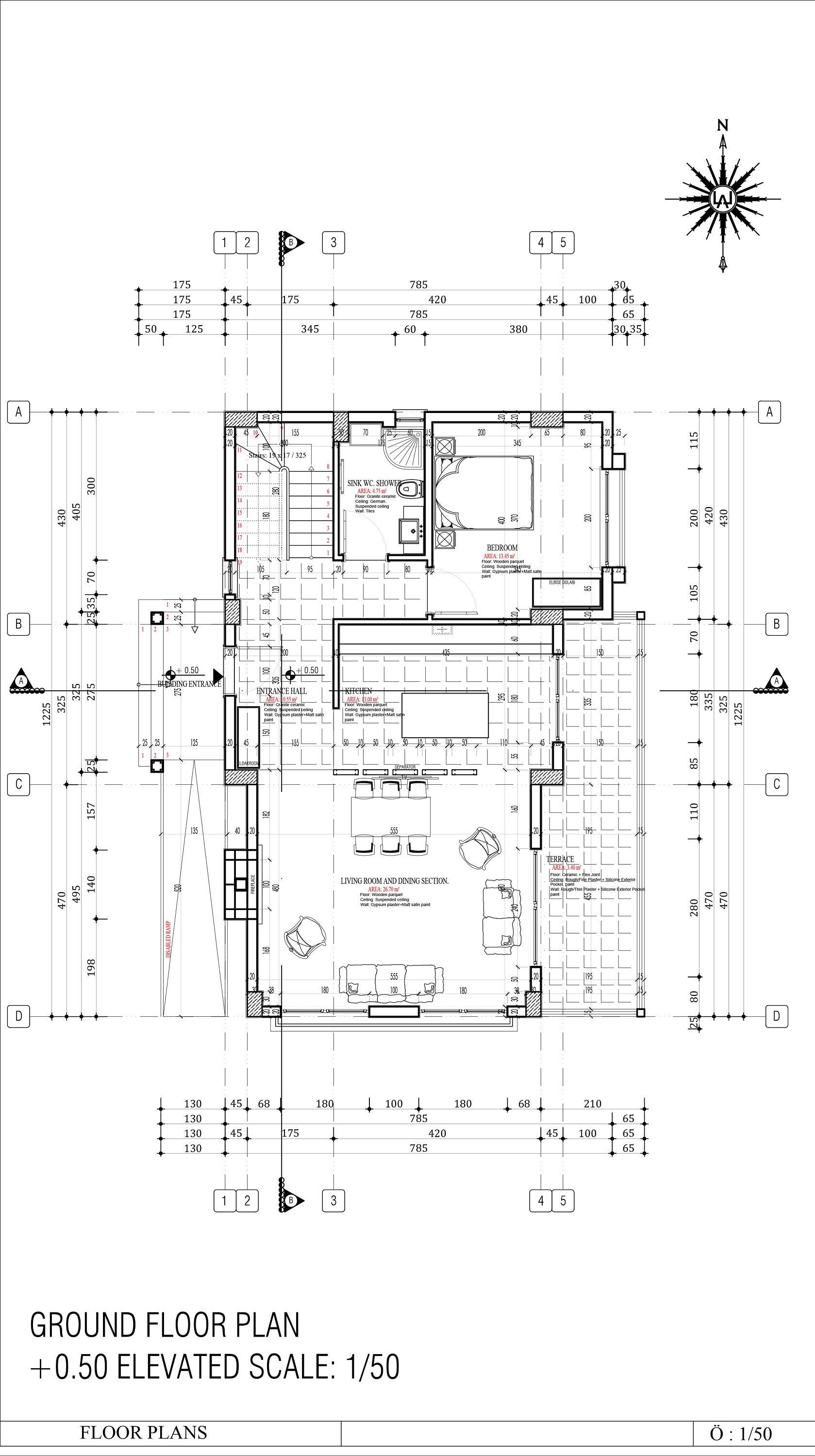 Modern House Design I Two Story Villa House Plan I House Plan 4 ...