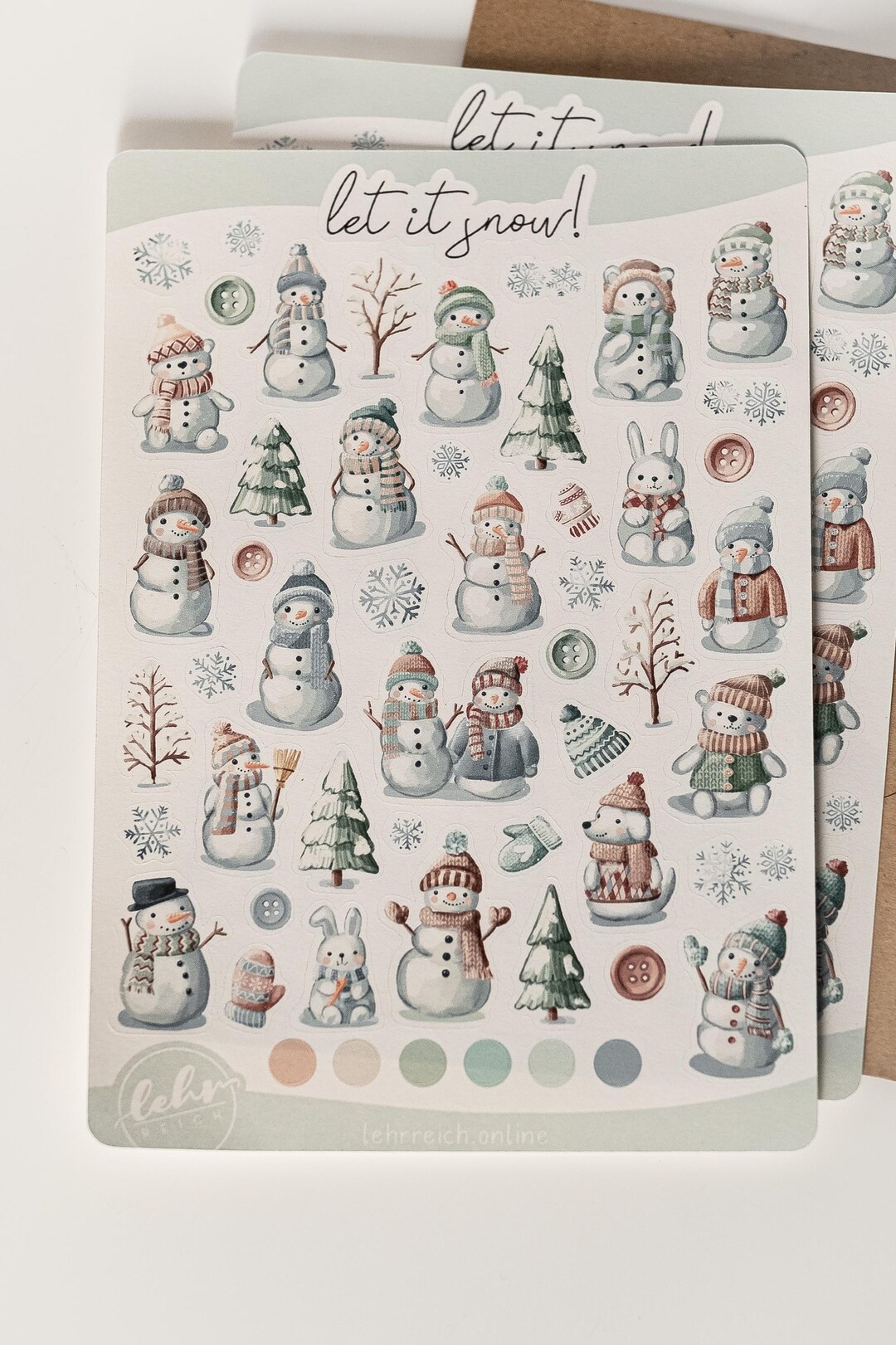 Let It Snow! – Winter Sticker Magic for the Cold Season - Etsy