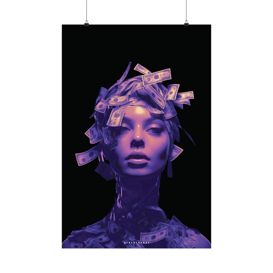 Legacy Unfazed Matte Vertical Poster. Rich Mindset. Apartment Wall Art ...