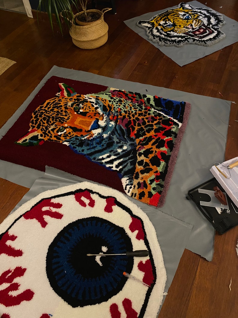 Tufting Rug,tufted Rug,handmade,rug,custom Rug,wool Rug - Etsy