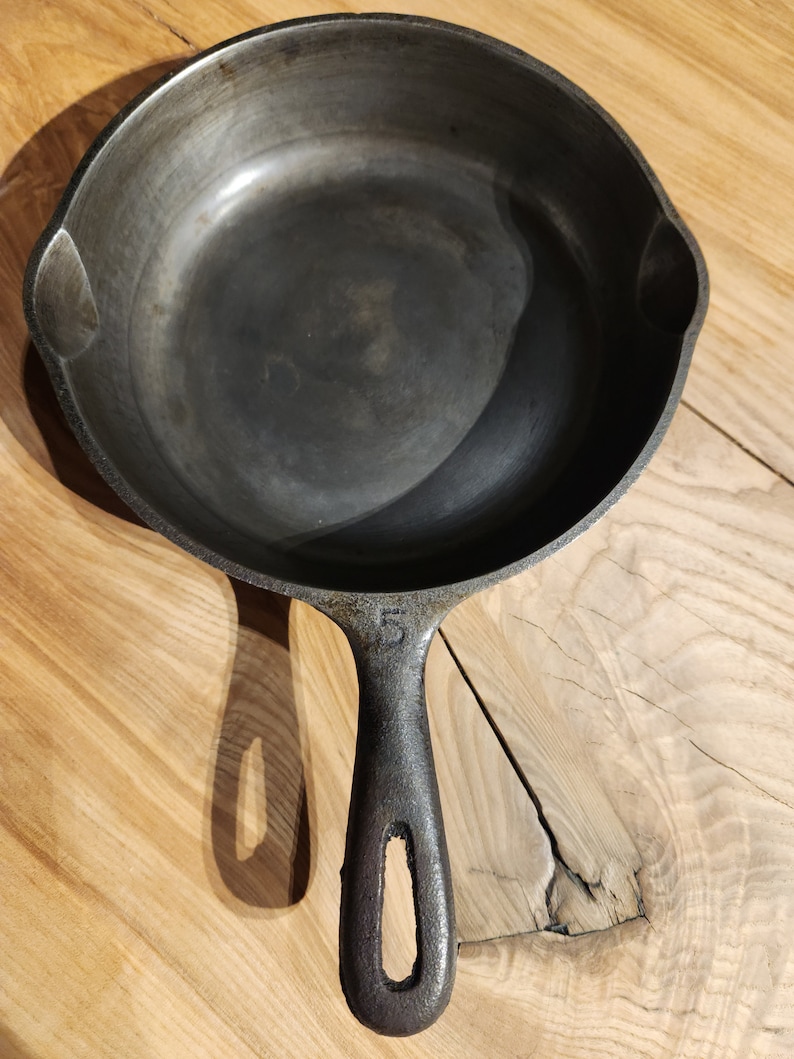 Cast Iron Skillet 5 - Etsy