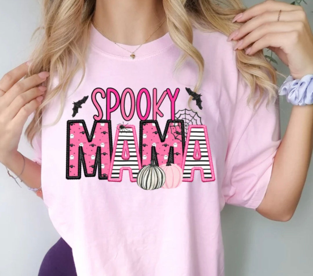 Spooky Mama RTS Screen Print Transfer - Etsy