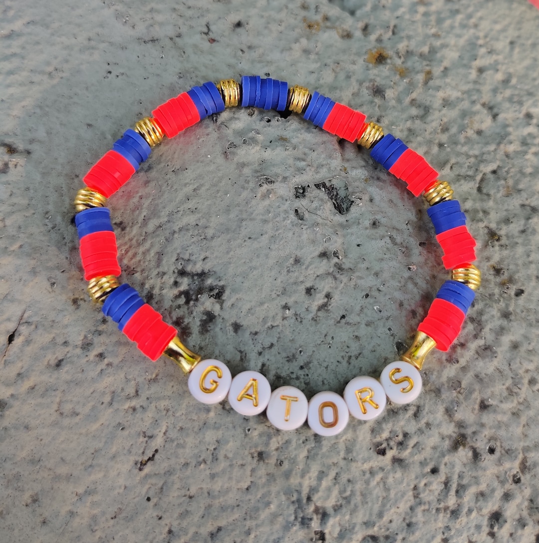 University of Florida Beaded Bracelets UF Friendship Bracelets College ...