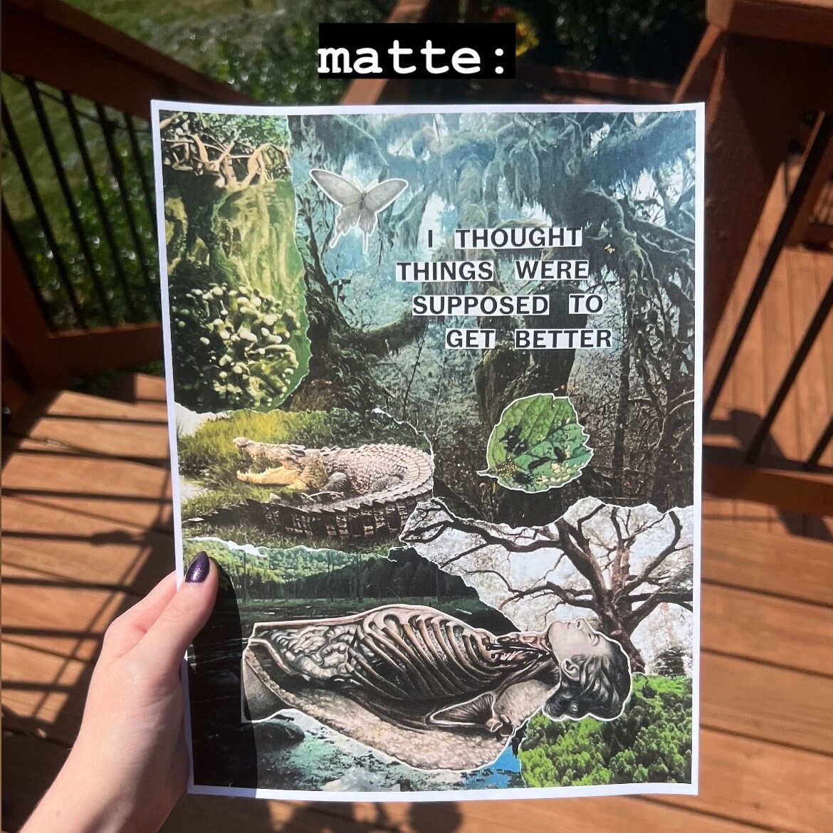 Better Collage Art Print - Etsy