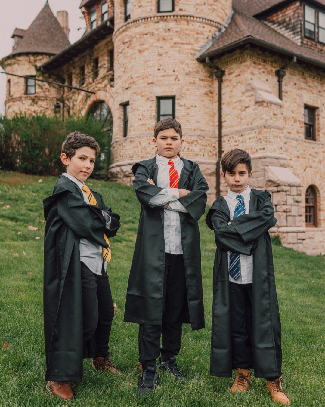 Children Boy Girl Harry Potter Robes Halloween Witch Robe - Etsy