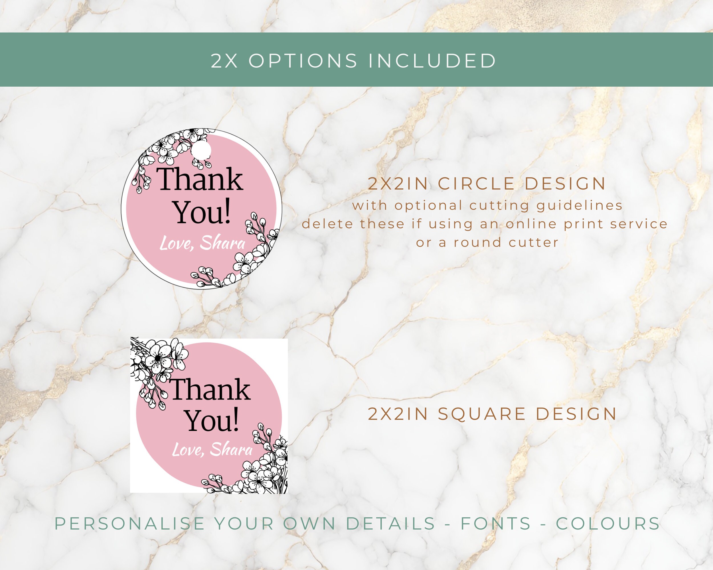 Japanese Thank You Tag | INSTANT DOWNLOAD | Hibachi Dinner Party Tag ...