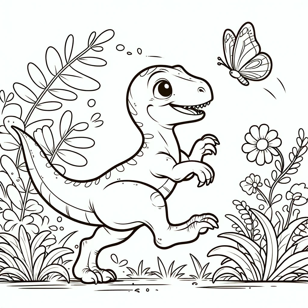 20 Dinosaur Coloring Pages, 20 Dino Packs, Cool Dinosaur Coloring Pack ...