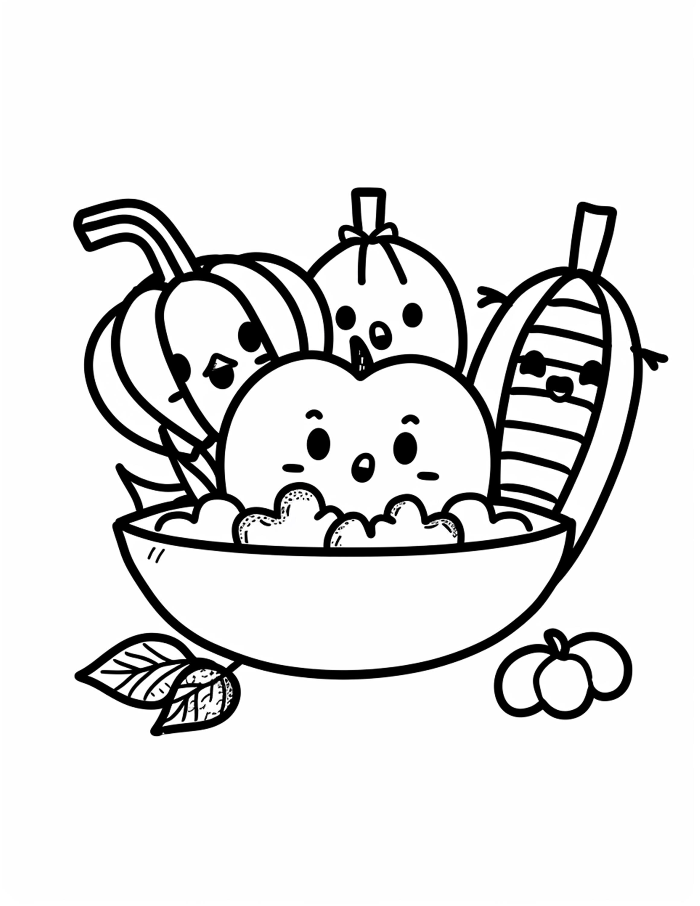 40 Thanksgiving Coloring, Thanksgiving Coloring Pack, Food Coloring ...