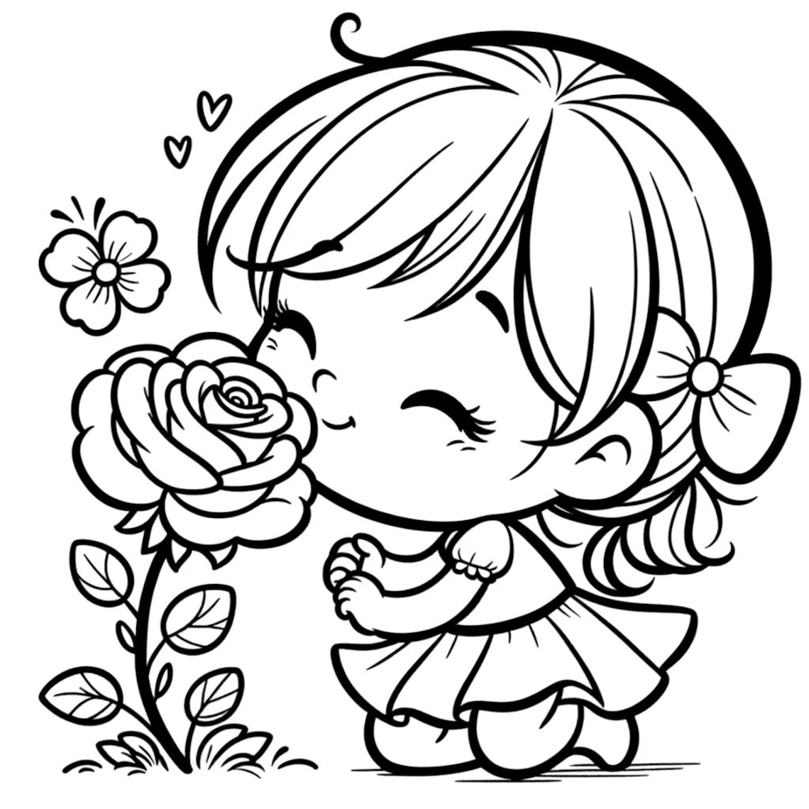 20 Cute Girl Coloring Pages, Cute Lady, Kids Coloring, Female Coloring ...