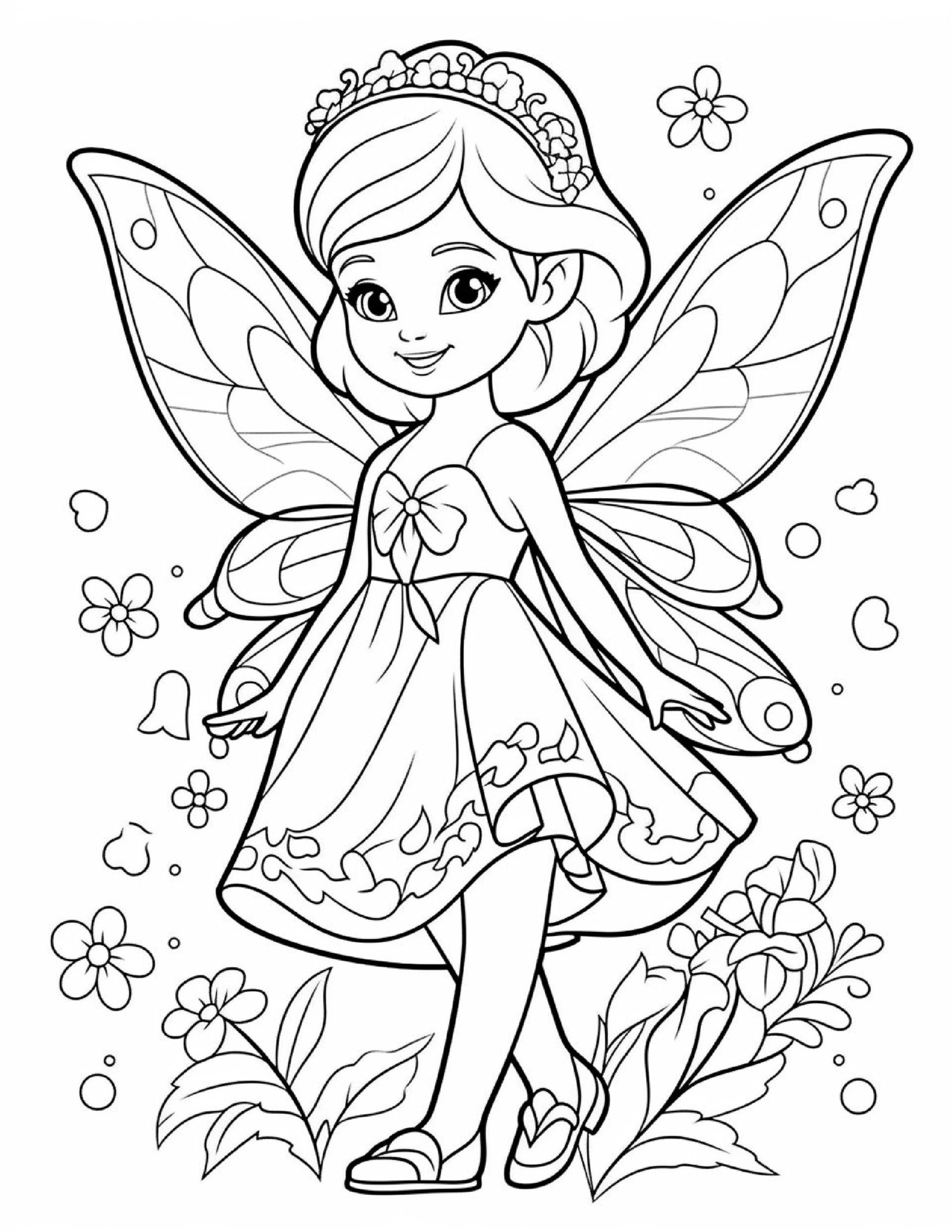 Disegni Da Colorare Fata Disney