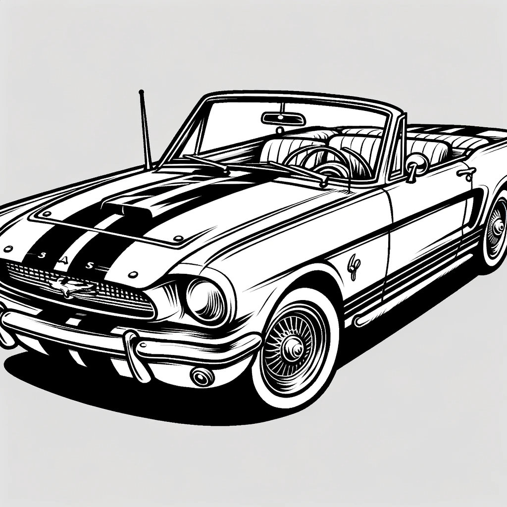 5 Car Coloring Pages, Car Coloring Pages, Cool Car Coloring Pages. - Etsy