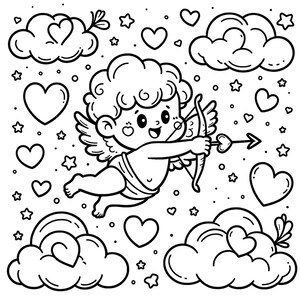 30 Valentines Day Coloring Pages, 30 Cute Love Coloring Pages, Cute ...
