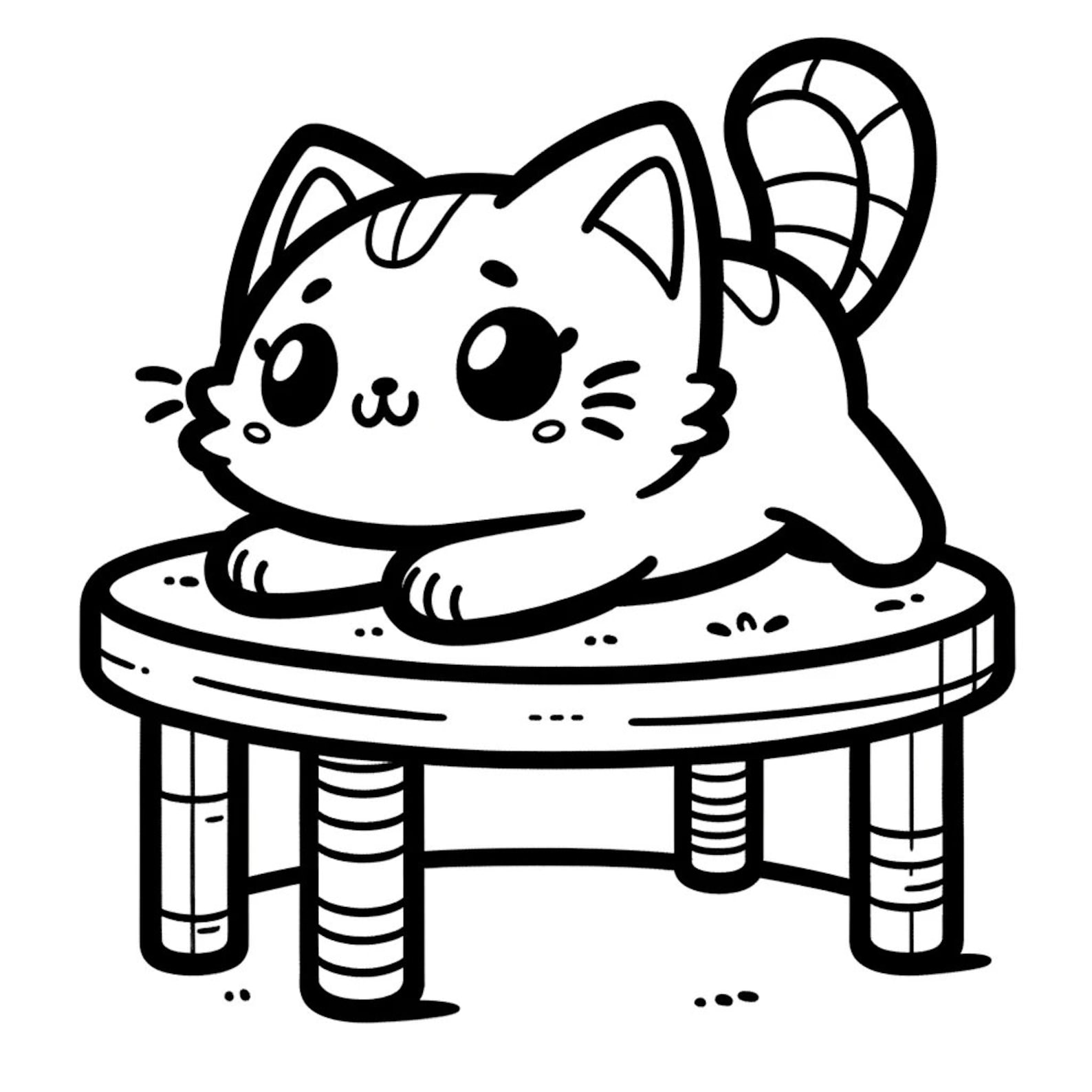 25 Cute Kitten Coloring Pages, Cute Cat Coloring Pages, Cat Coloring ...