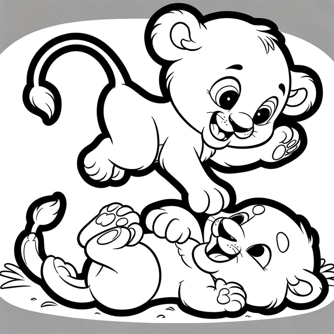 4 Lion Coloring Page, Adult Lion Coloring Page, Kids Lion Coloring Page ...
