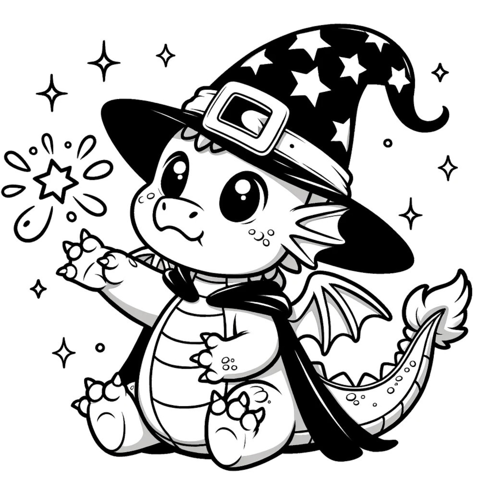 5 Baby Dragon Coloring Pages, Fantasy Dragon Coloring Pages, Cute Baby ...