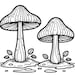 20 Blooming Mushroom Coloring Pages, Mushroom Coloring, Stress Relief ...