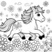 Horse Coloring Pages, Instant Download, Set of 4 Adult & Kids Coloring ...