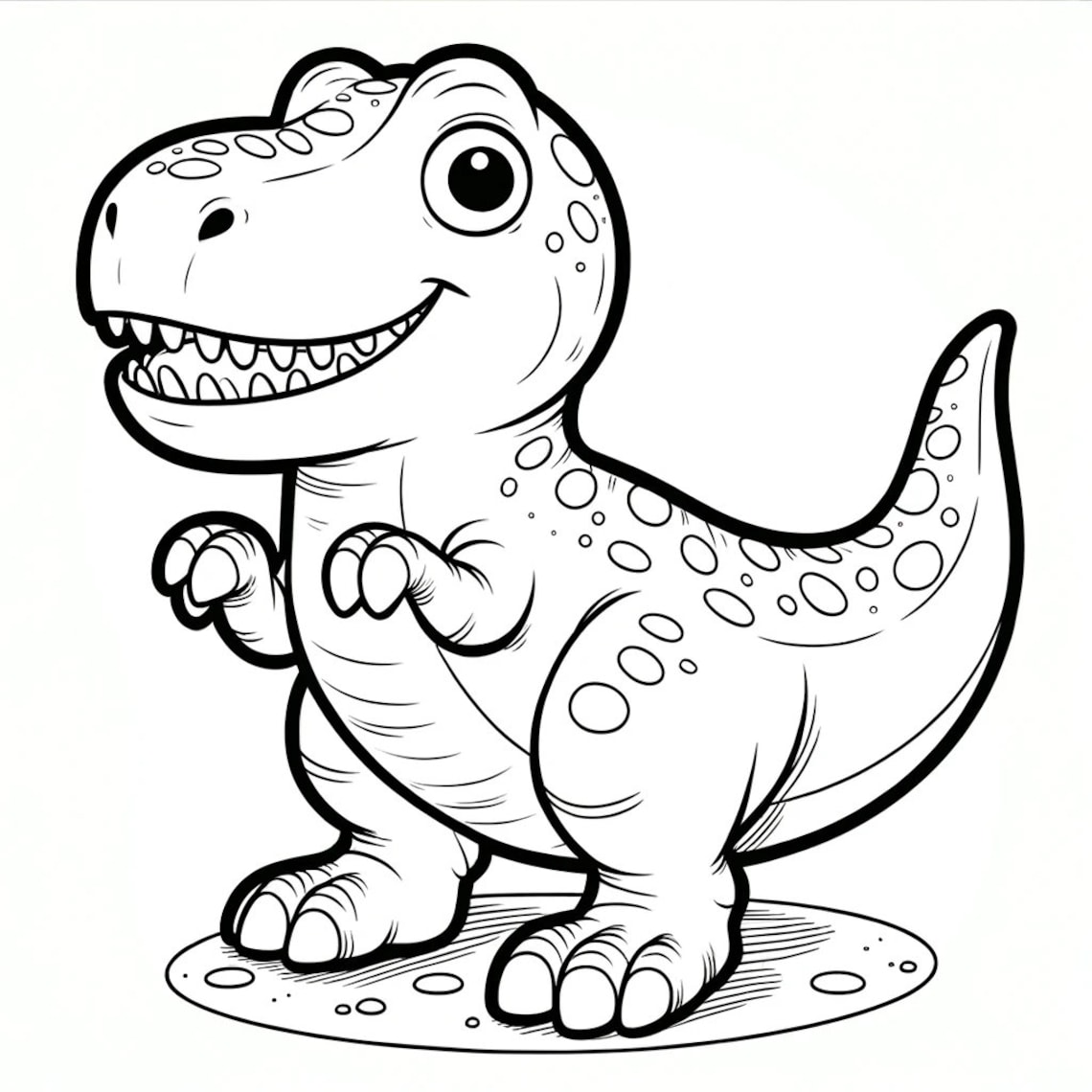 20 Dinosaur Coloring Pages, 20 Dino Packs, Cool Dinosaur Coloring Pack ...