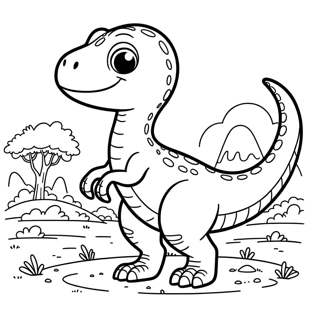 20 Dinosaur Coloring Pages, 20 Dino Packs, Cool Dinosaur Coloring Pack ...
