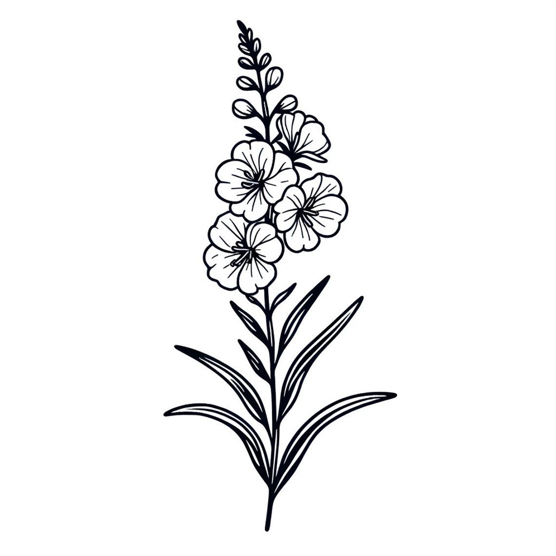 Birth Month Flower Coloring Pages, Birth Month Flowers, All Birth Month ...