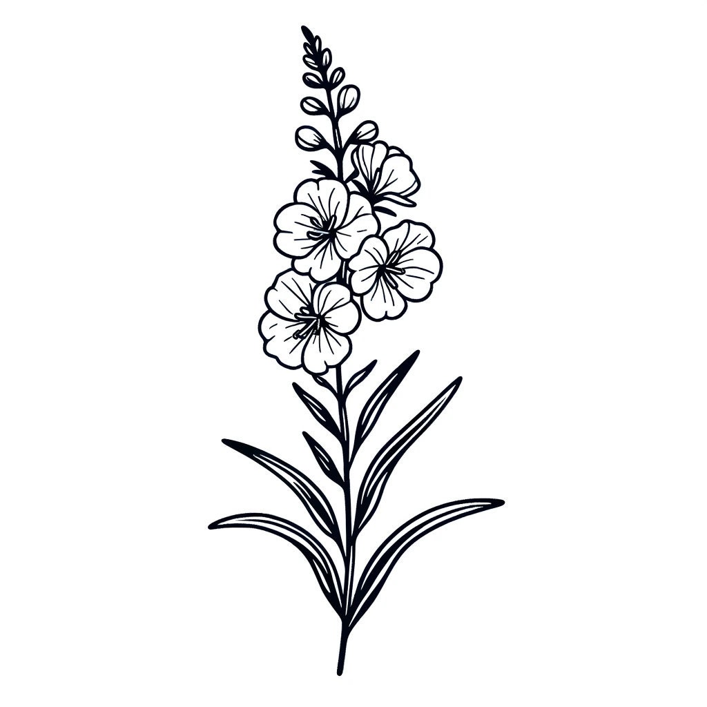 Birth Month Flower Coloring Pages, Birth Month Flowers, All Birth Month ...