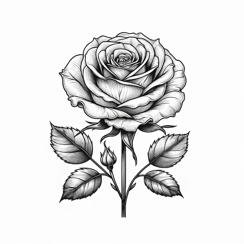 Birth Month Flower Coloring Pages, Birth Month Flowers, All Birth Month ...