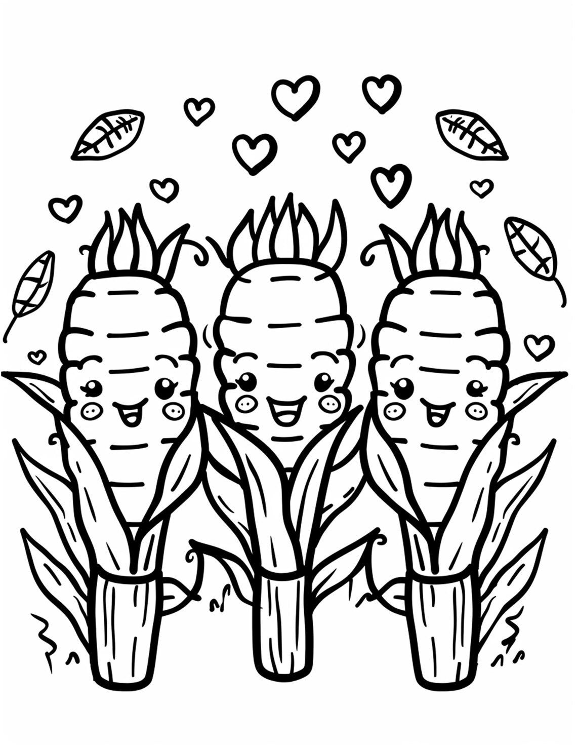 40 Thanksgiving Coloring, Thanksgiving Coloring Pack, Food Coloring ...