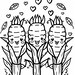 40 Thanksgiving Coloring, Thanksgiving Coloring Pack, Food Coloring ...